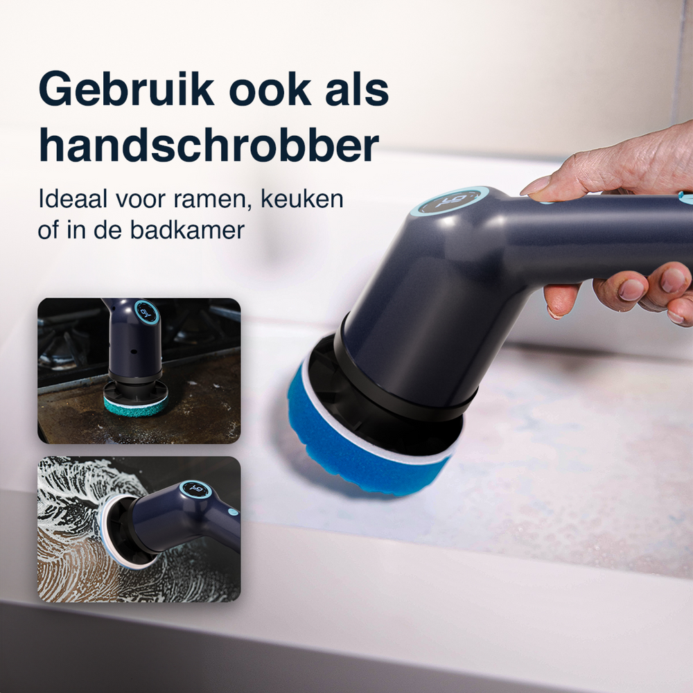 Elektrische Schrobborstel NanoPro